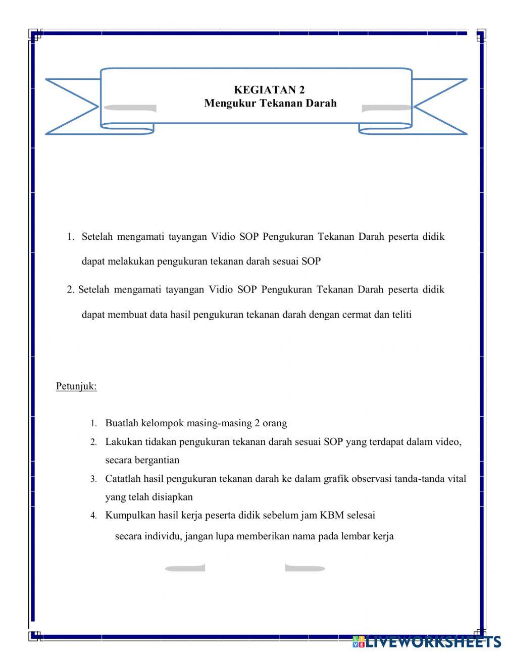 Cca worksheet | Live Worksheets