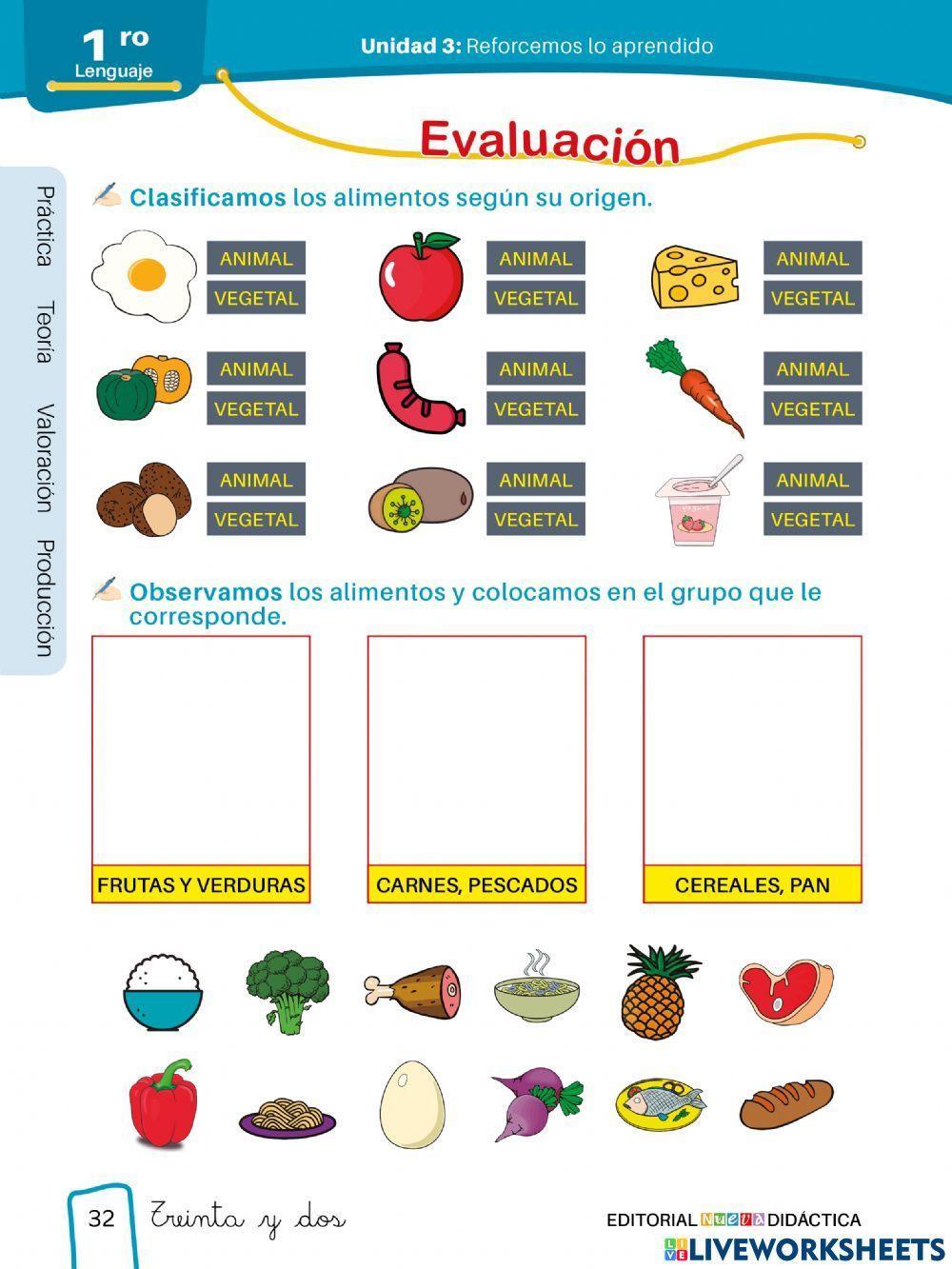 2186722 | Origen de los alimentos | MSZ2