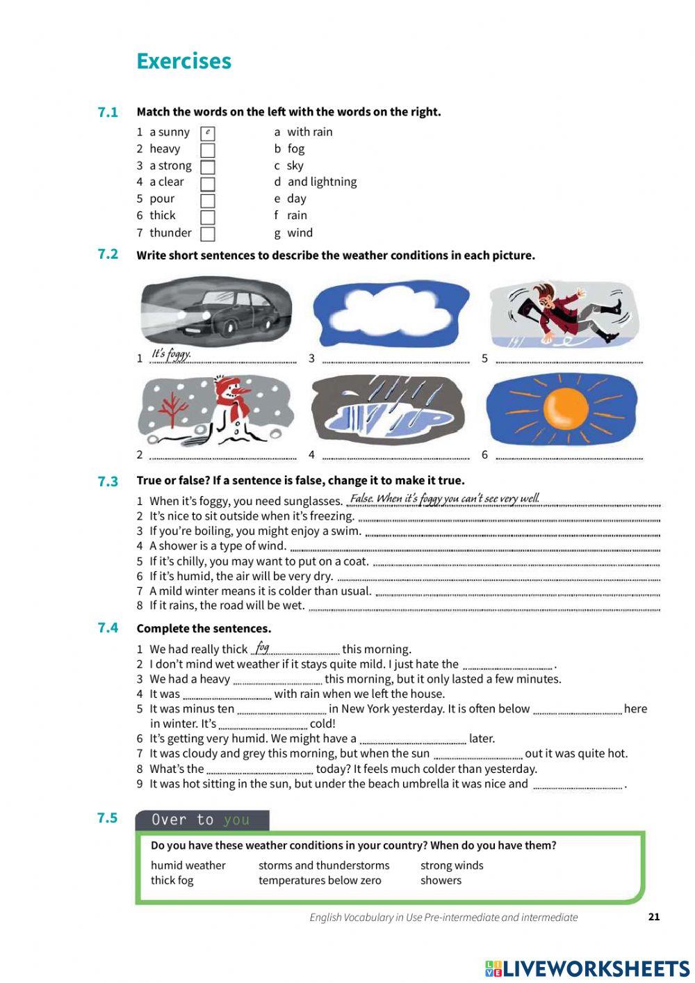 Weather B1 Free Interactive Worksheets 6908775 weather-b1-free-interactive-worksheets-6908775