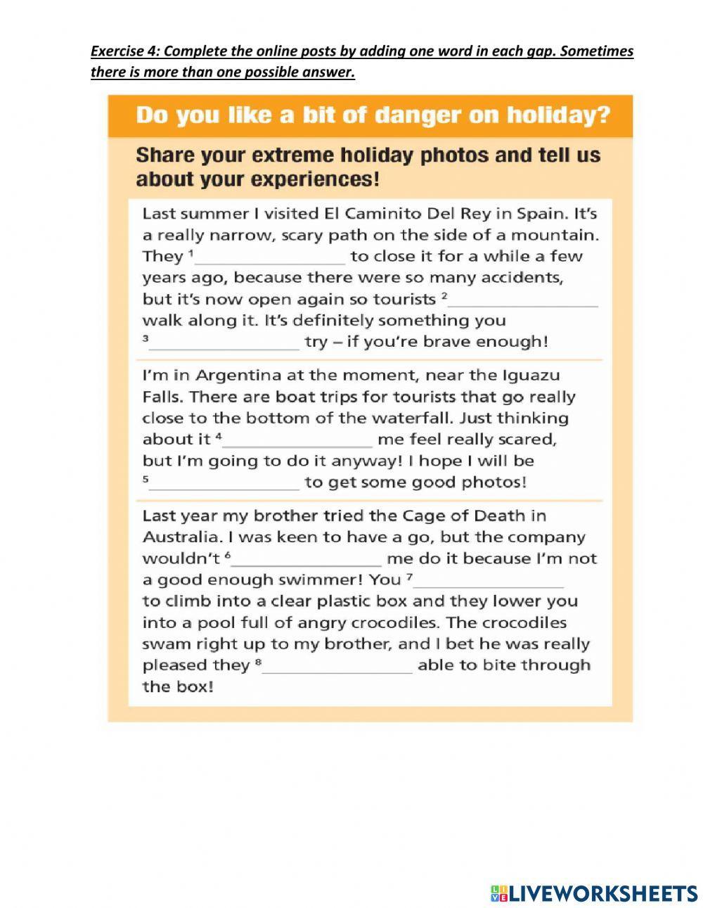 OPET B1 - gramm… | Free Interactive Worksheets | 2187560