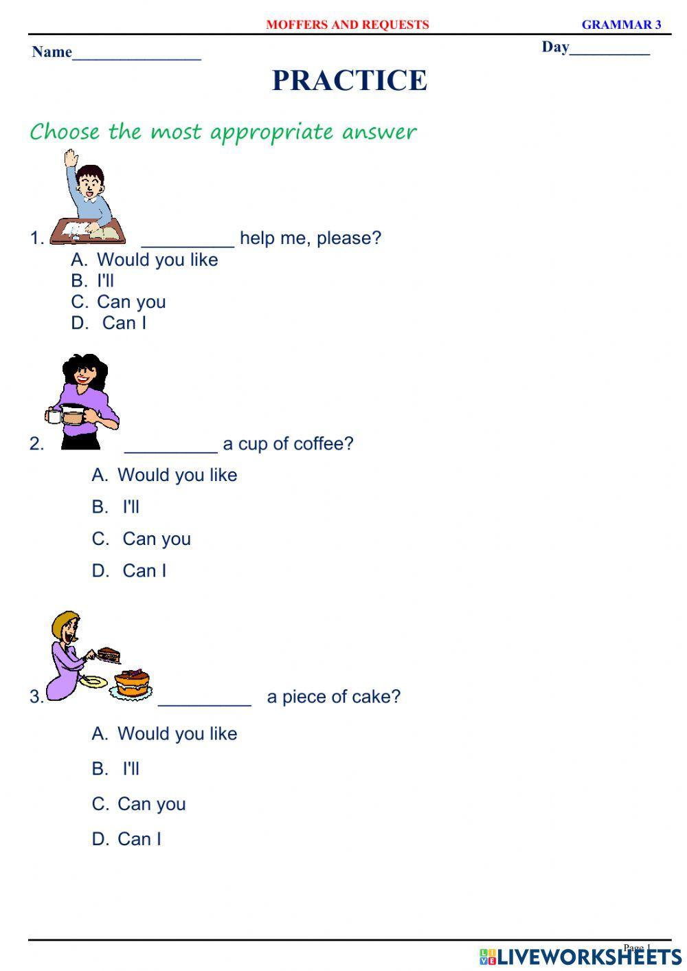 Grammar 3 - Uni… | Free Interactive Worksheets | 2188816