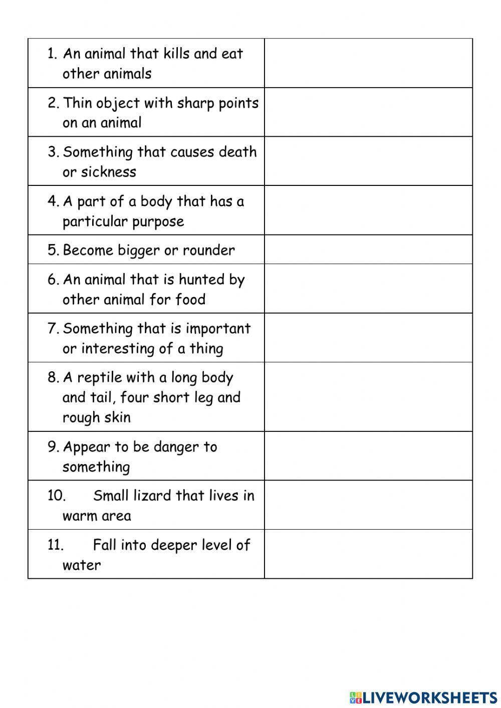 S3-w10-SelfStudy worksheet | Live Worksheets