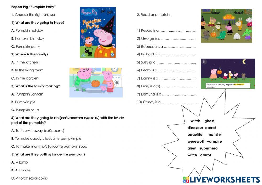 Peppa Pig – Halloween party 6909463 | KseniyaBakuto