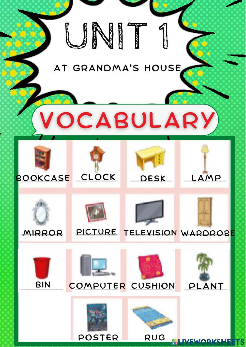 Study unit 1 worksheet | Live Worksheets