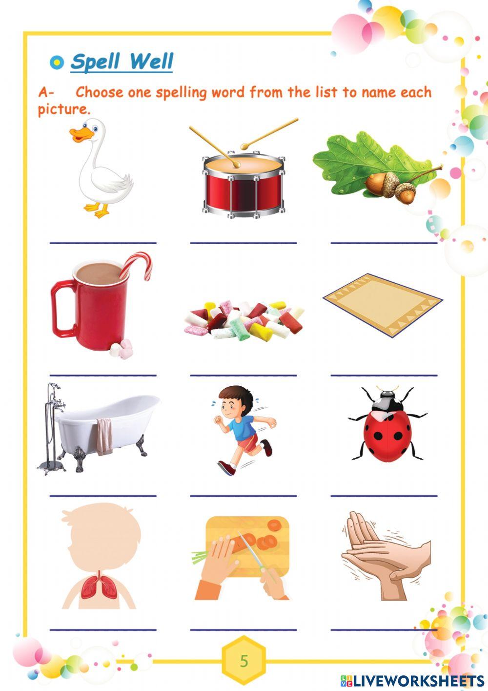 English-unit5-p4 online exercise for | Live Worksheets