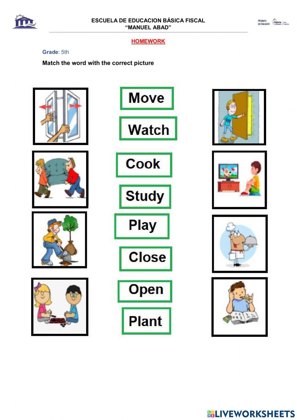 Englihs worksheet | Live Worksheets
