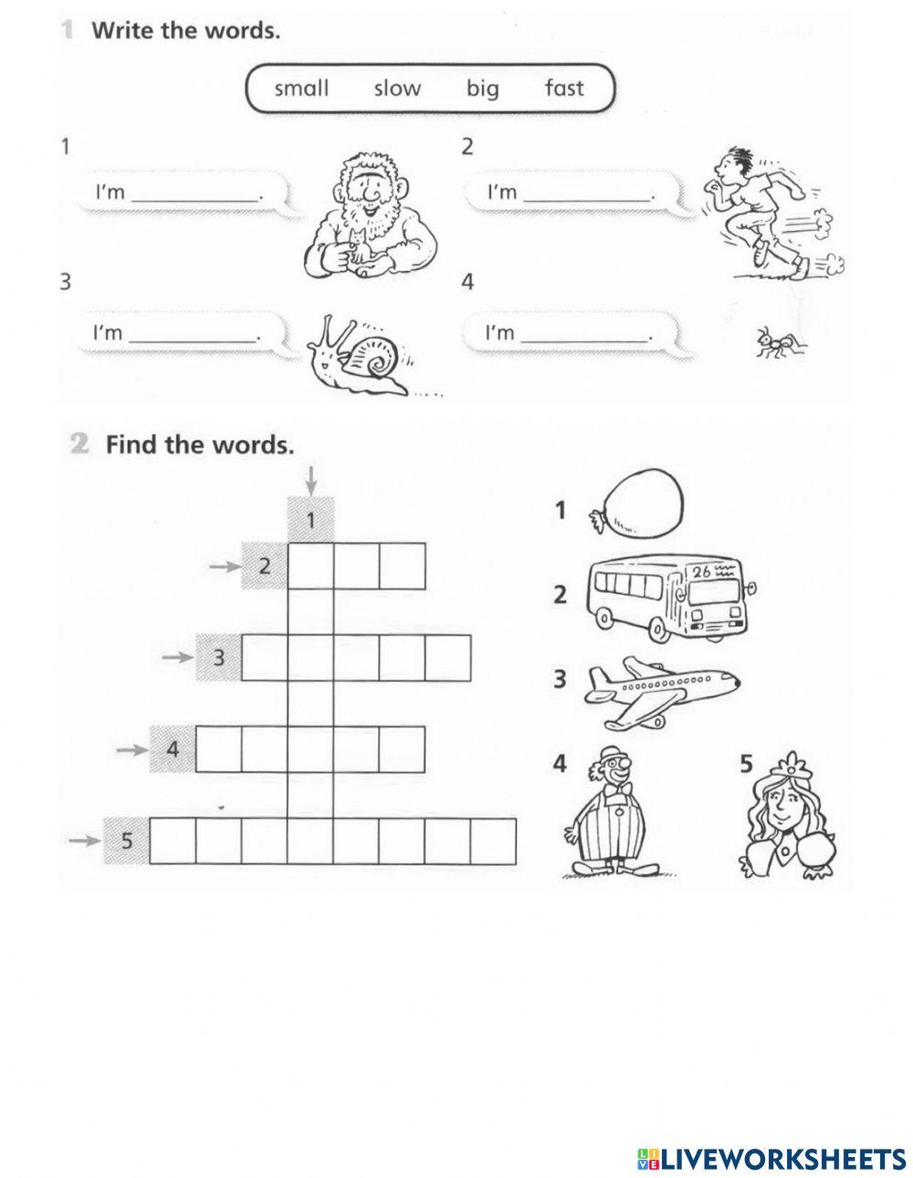 He-she is exercise | Live Worksheets