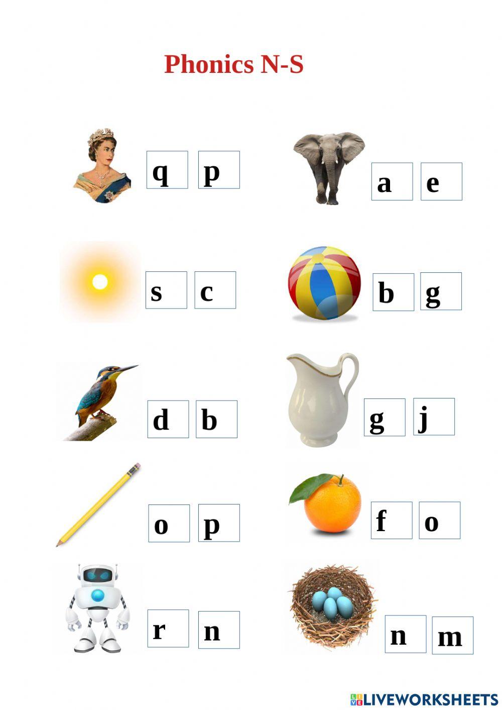 2466022 | Phonics-ABC | Artyanya | LiveWorksheets