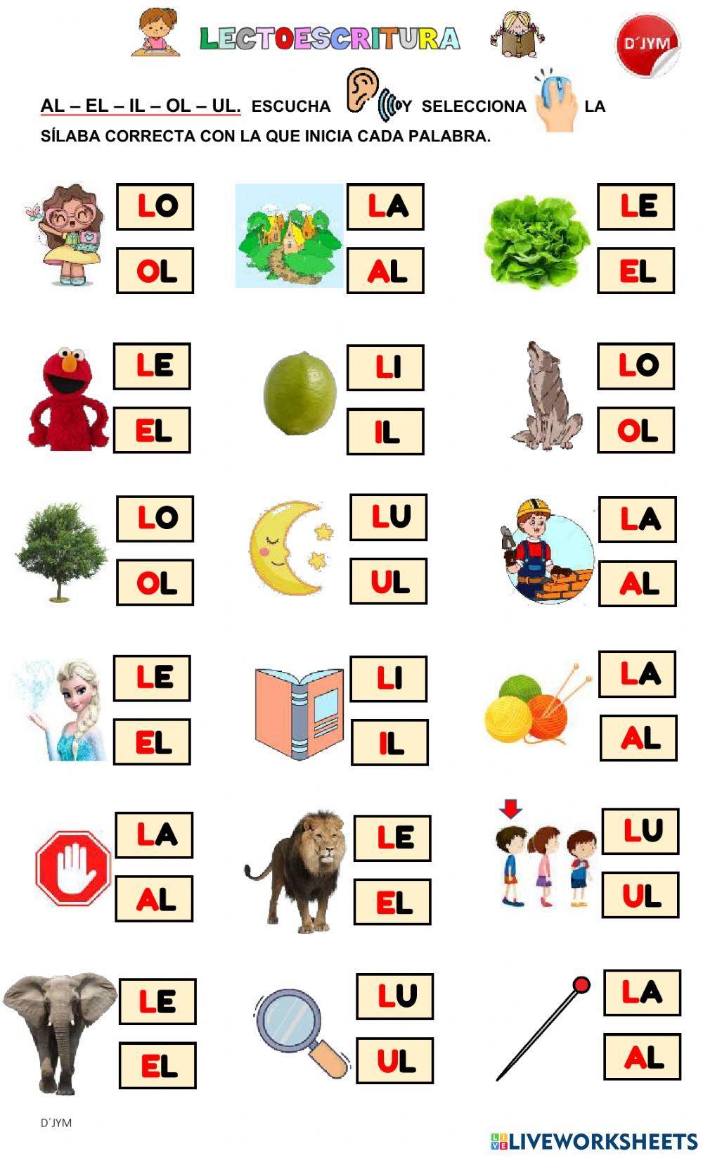 Lenguaje Silabas Inversas Worksheet Live Worksheets, 56% OFF Lenguaje Silabas Inversas Worksheet Live Worksheets, 56% OFF
