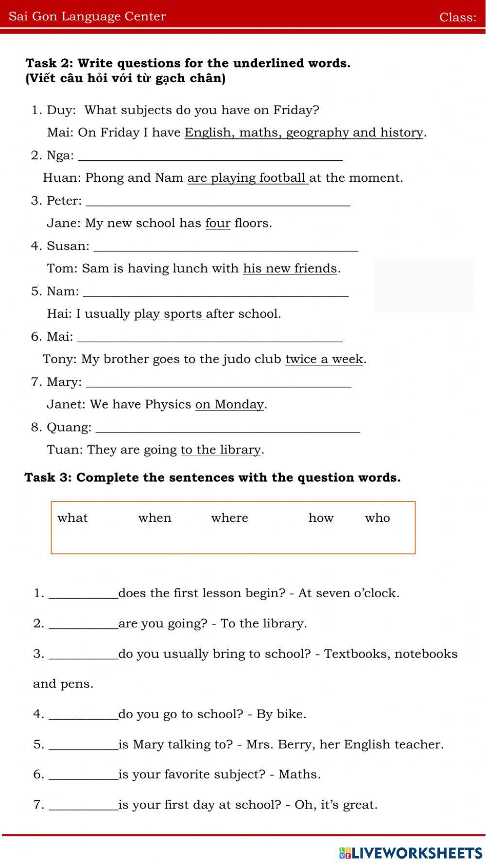Mango 28.10 2193857 | thithanhvanqn | Live Worksheets