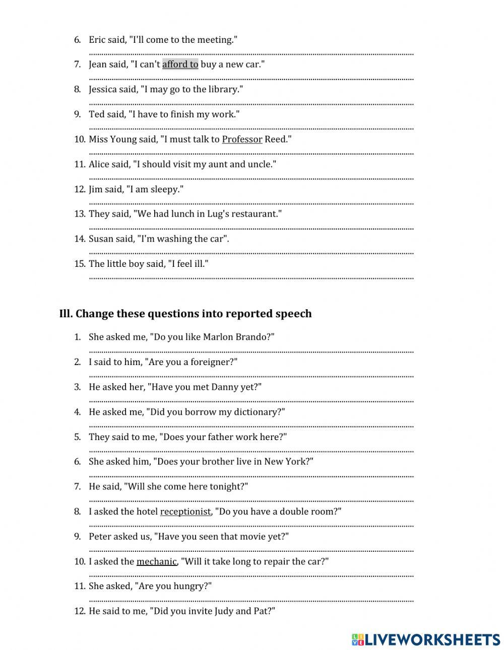 2163291 | Reported speech | Nguyen Le Kim Phụng