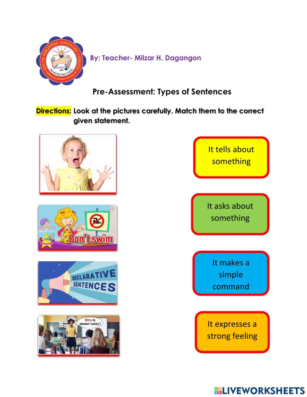 Work Activity For Grade 3 Types Of Sentences Online Exercise For Live work-activity-for-grade-3-types-of-sentences-online-exercise-for-live