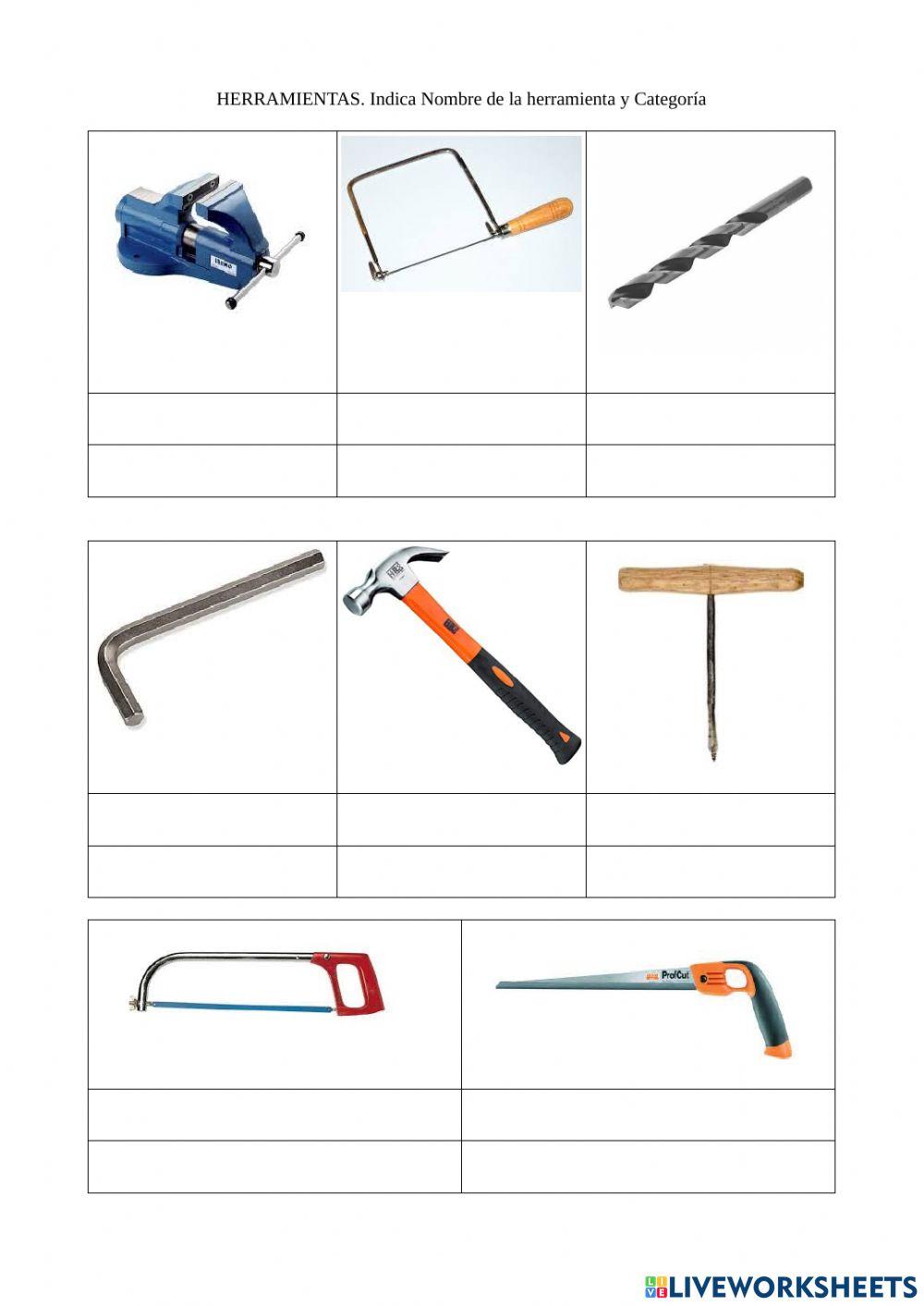 2446133 | Herramientas | Bel2023 | LiveWorksheets