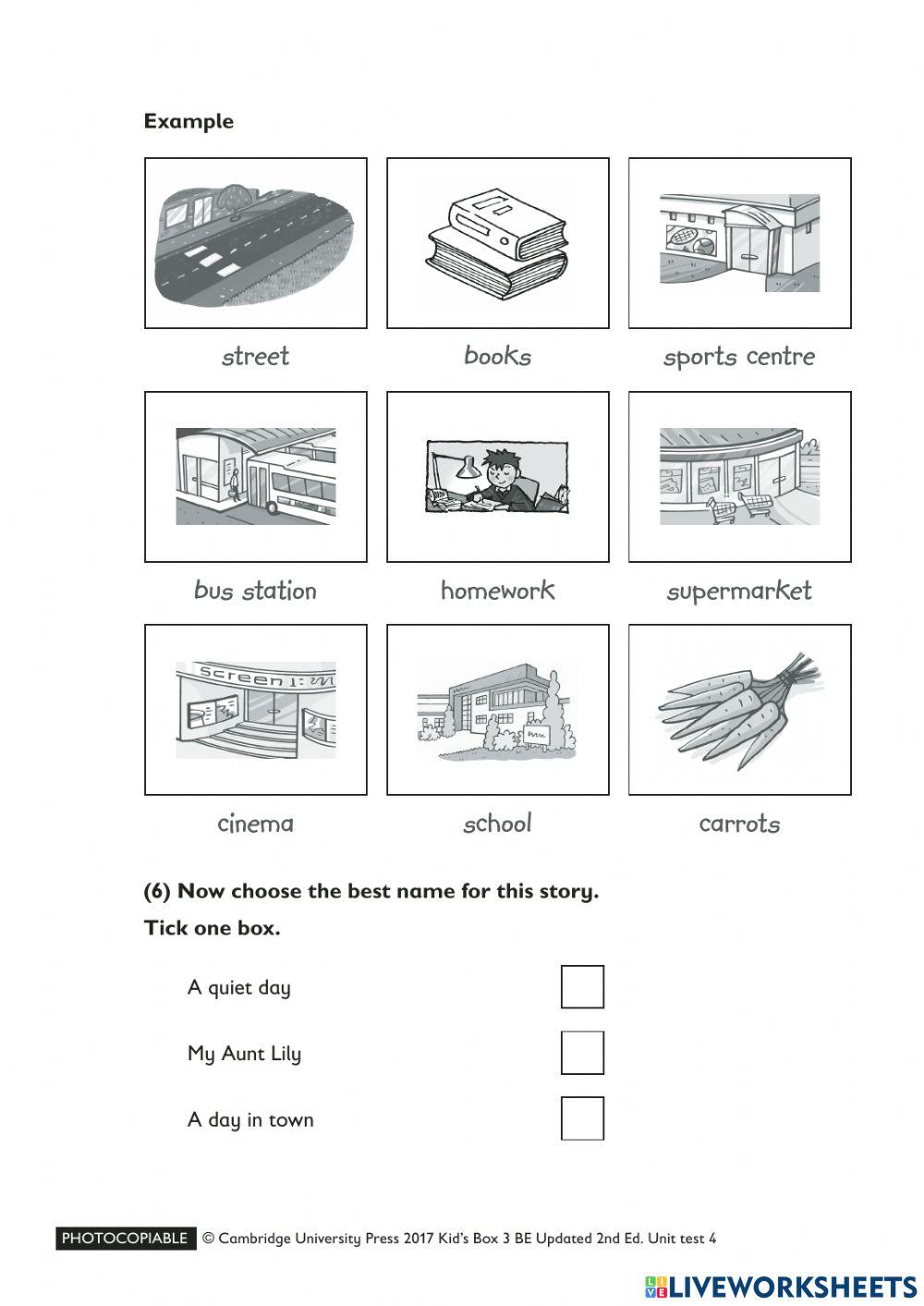 KB3 - U4 Test | Free Interactive Worksheets | 4319220