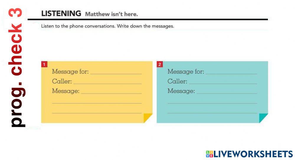 IC116 progress check 3 worksheet | Live Worksheets