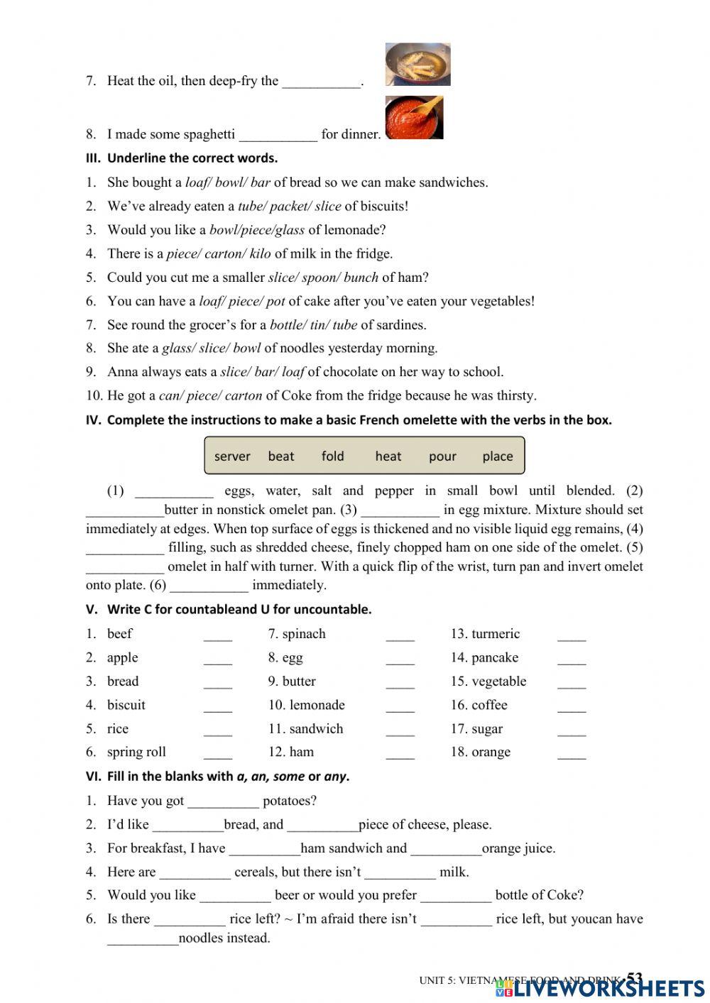 Grade 7- Unit 5 | Free Interactive Worksheets | 2194250