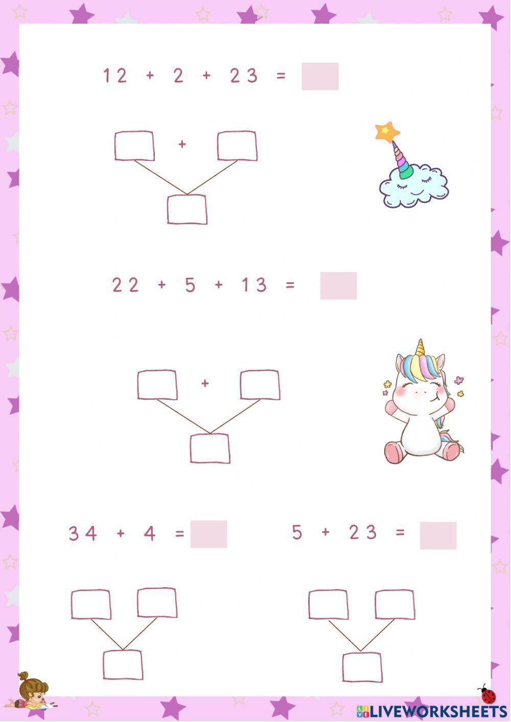 Mate 2º Cálculo 1 Sumas en árbol 2194605 | Marta | Live