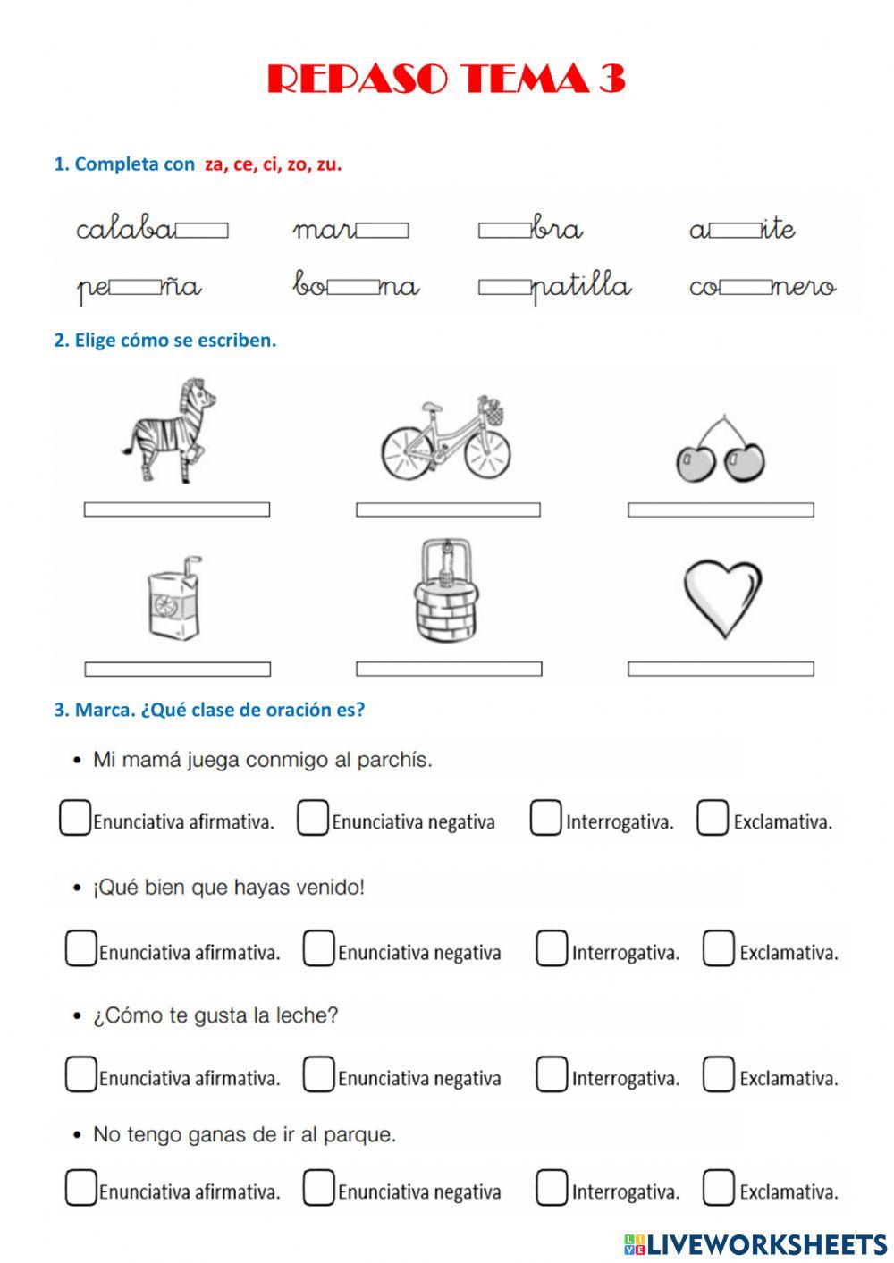 2195004 | Repaso tema 3 | maria_jose71 | LiveWorksheets