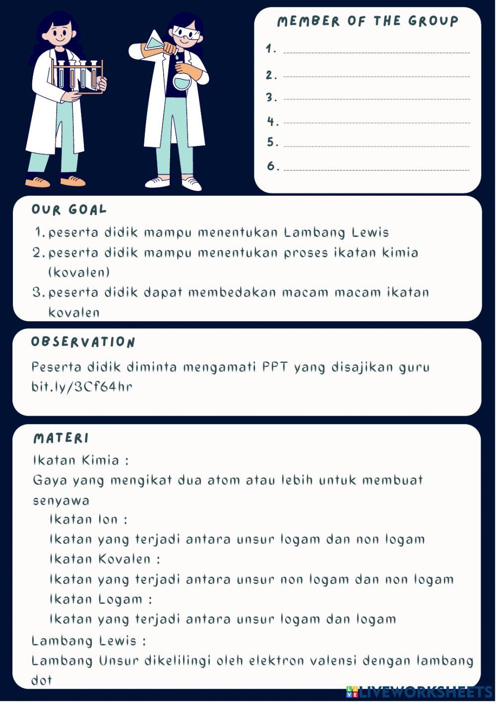 Ikatan Kovalen 2164384 | Rizki Luthfia Ardiaswari | Live