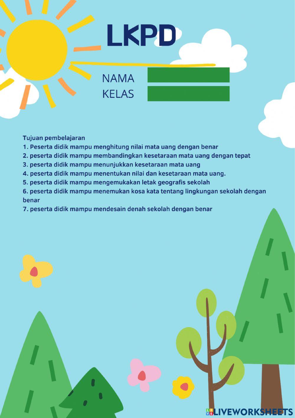 lkpd online exercise for | Live Worksheets