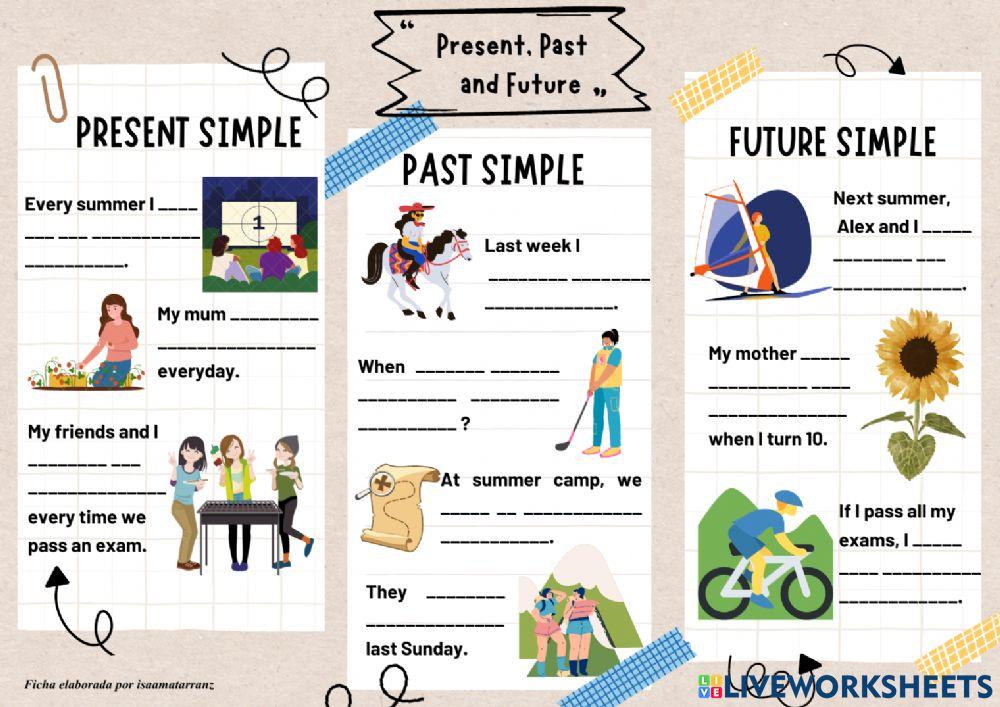 2164987 | Present, Past and Future (Simple)