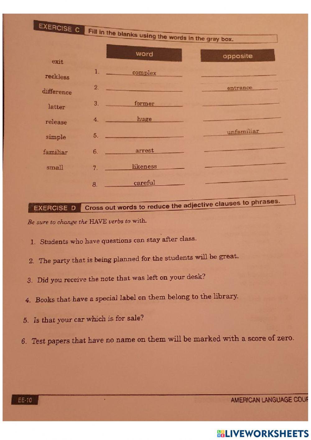 2165799 | Ee2 | NELSON SUAREZ | LiveWorksheets