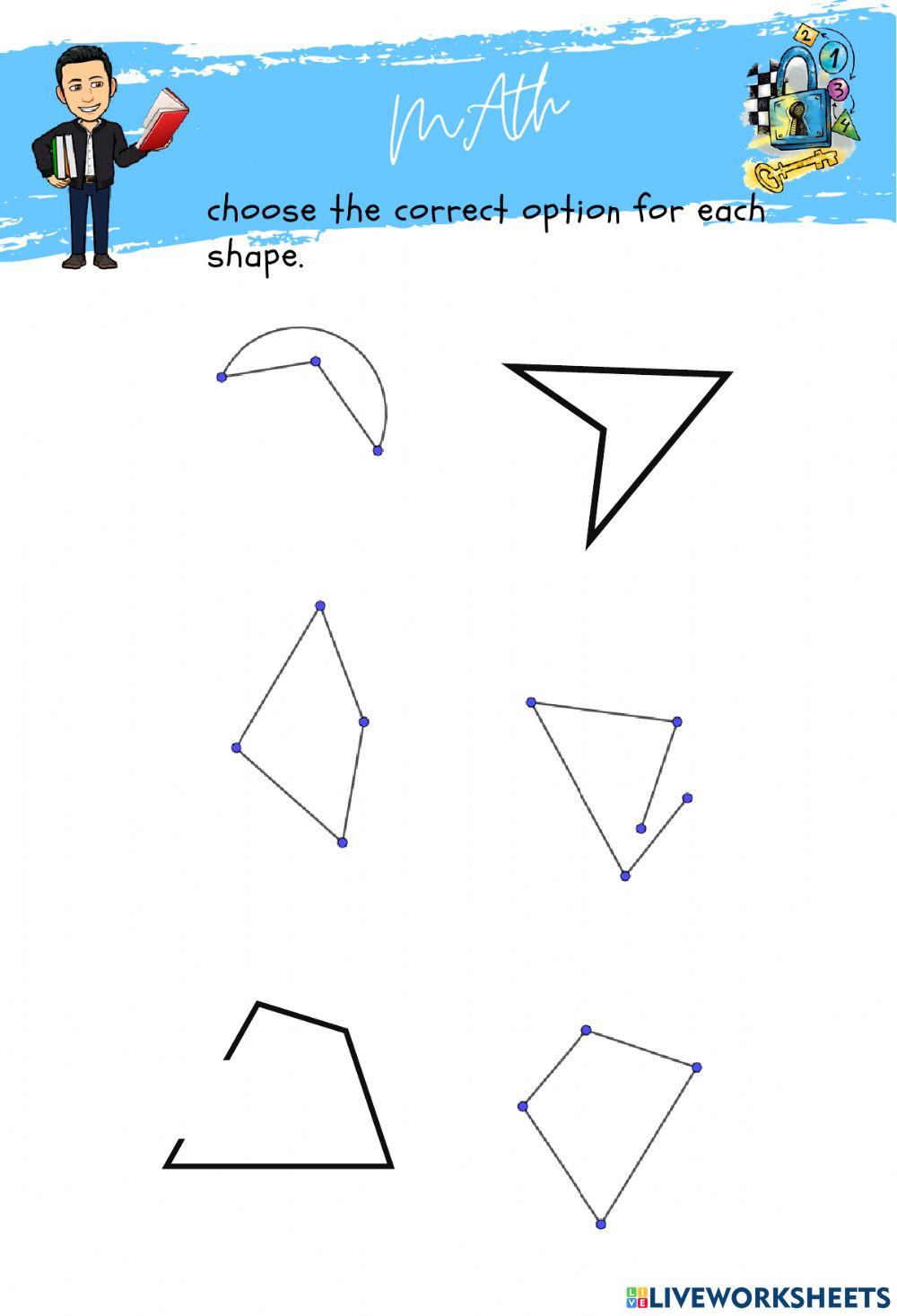 Polygons | Free Interactive Worksheets | 2165827