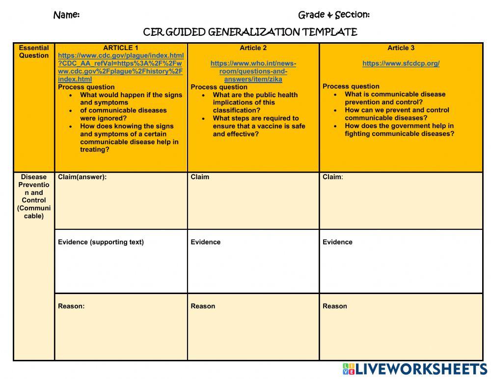 2165999 | Common communicable diseases | SFA-MsCha Balite
