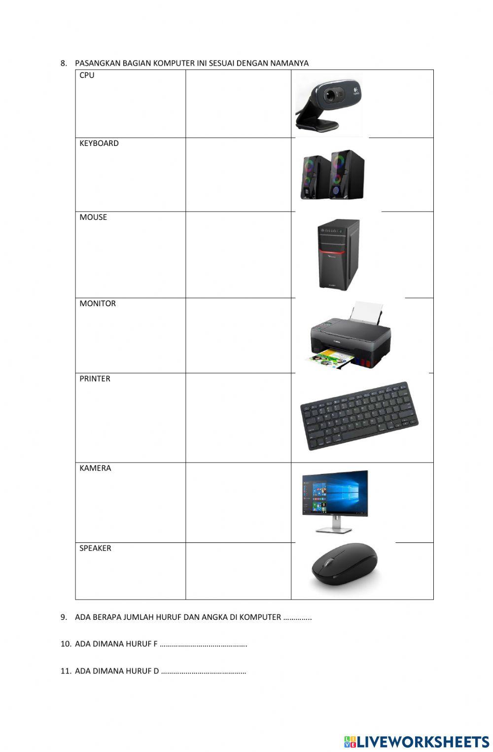 latihan tik hanif online exercise for | Live Worksheets