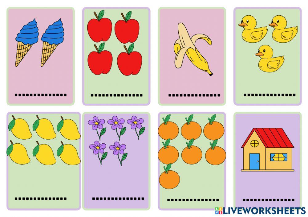 Mari Berhitung activity | Live Worksheets