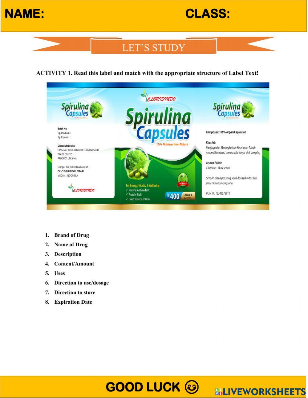 2167555 | Label of Medicine | Utami Faidilla Fauziah