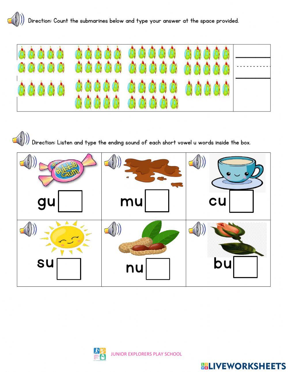 Kinder Summative Assessment Week 8 2169258