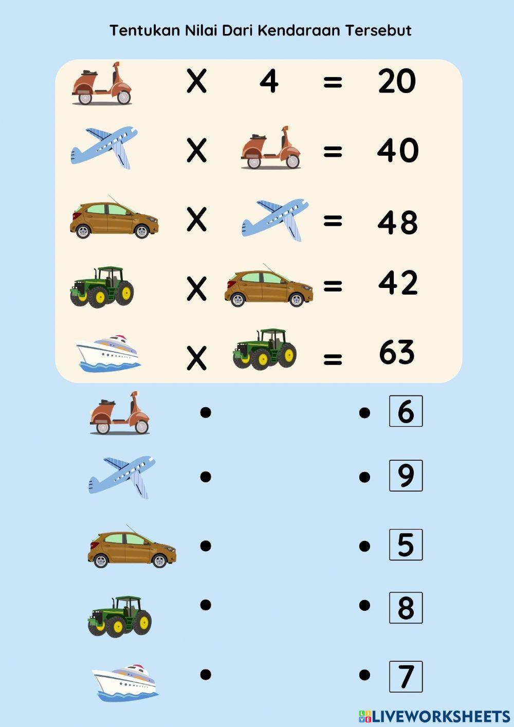 2170097 | Perkalian | gustiana | LiveWorksheets