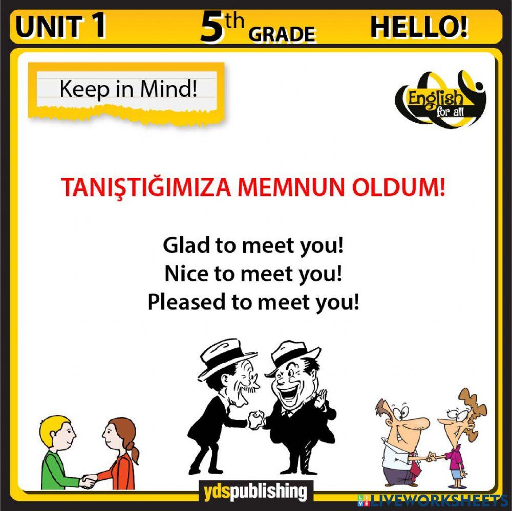 Listen and say Unit 1 Words worksheet | Live Worksheets