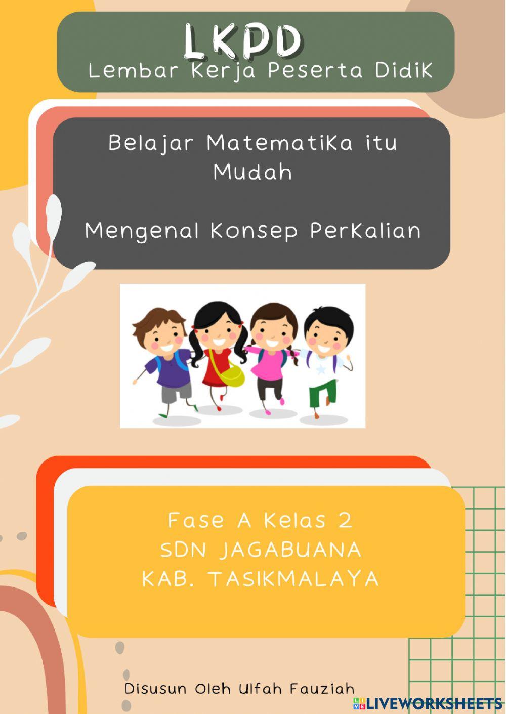 Konsep Perkalian | Live Worksheets