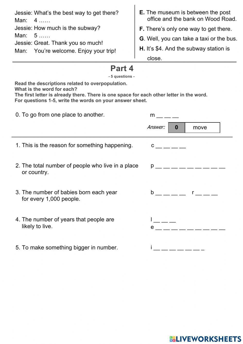 Test-Final-Reading worksheet | Live Worksheets