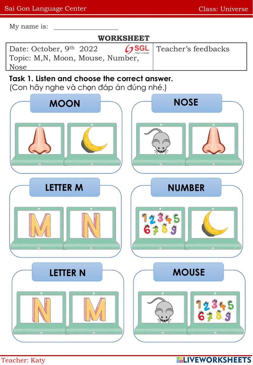 Mai Hồng Nữ | Universe 0910 2171911 | LiveWorksheets