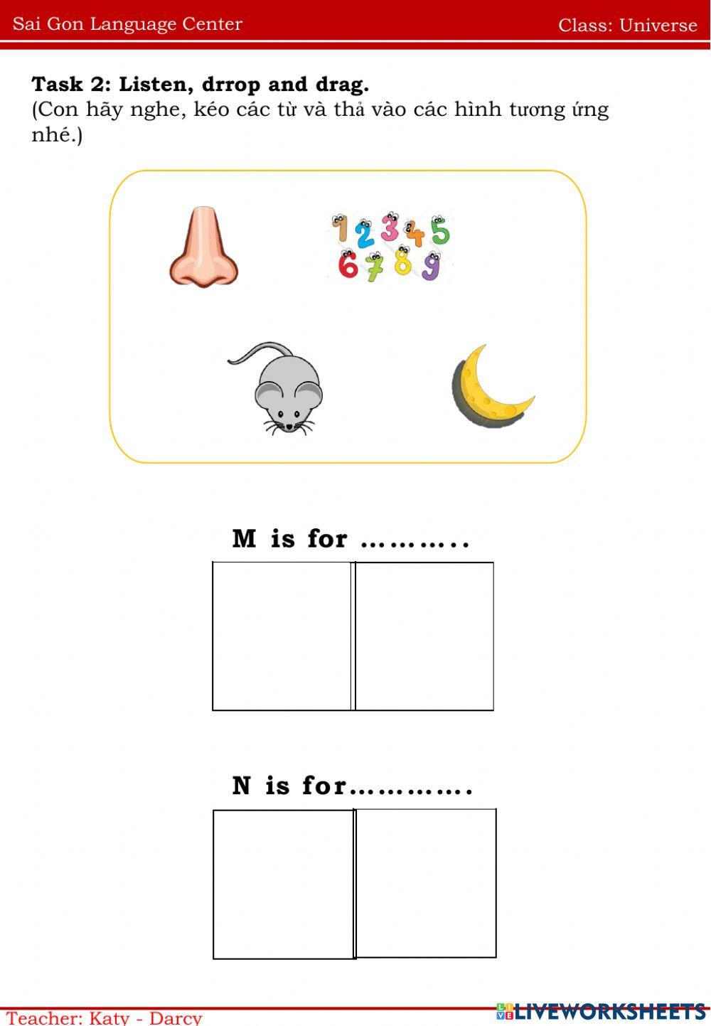 Mai Hồng Nữ | Universe 0910 2171911 | LiveWorksheets