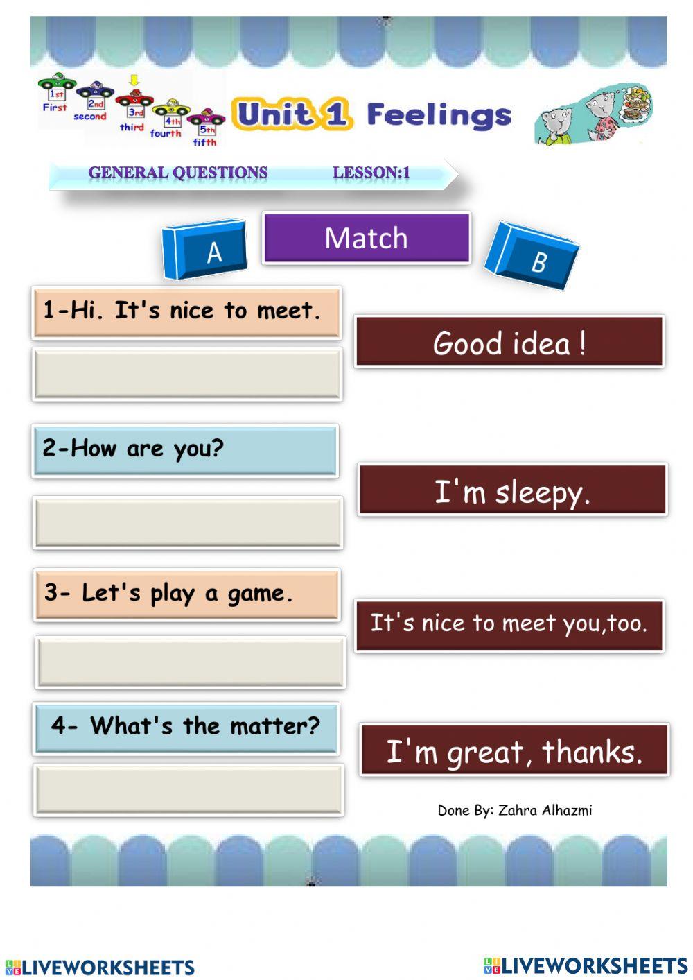 talk time online exercise for | Live Worksheets