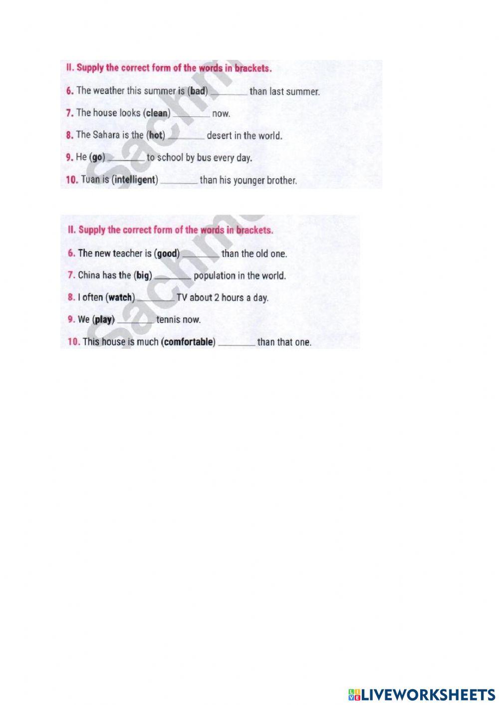 Grade 6 | Free Interactive Worksheets | 2196766