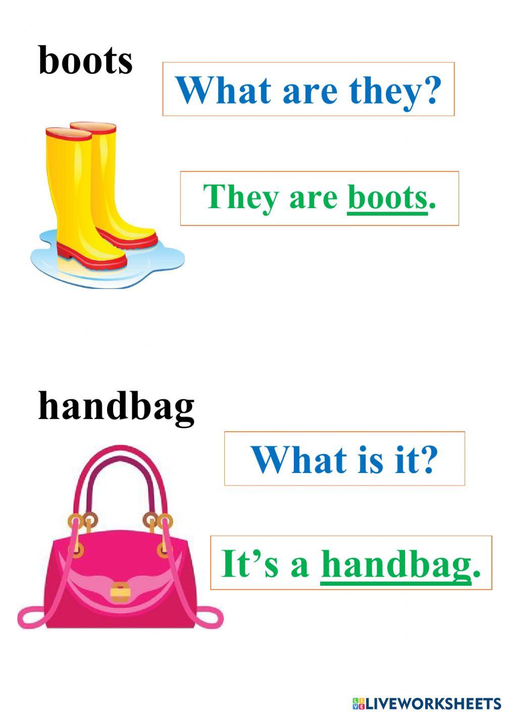 Topic - clothes worksheet | Live Worksheets