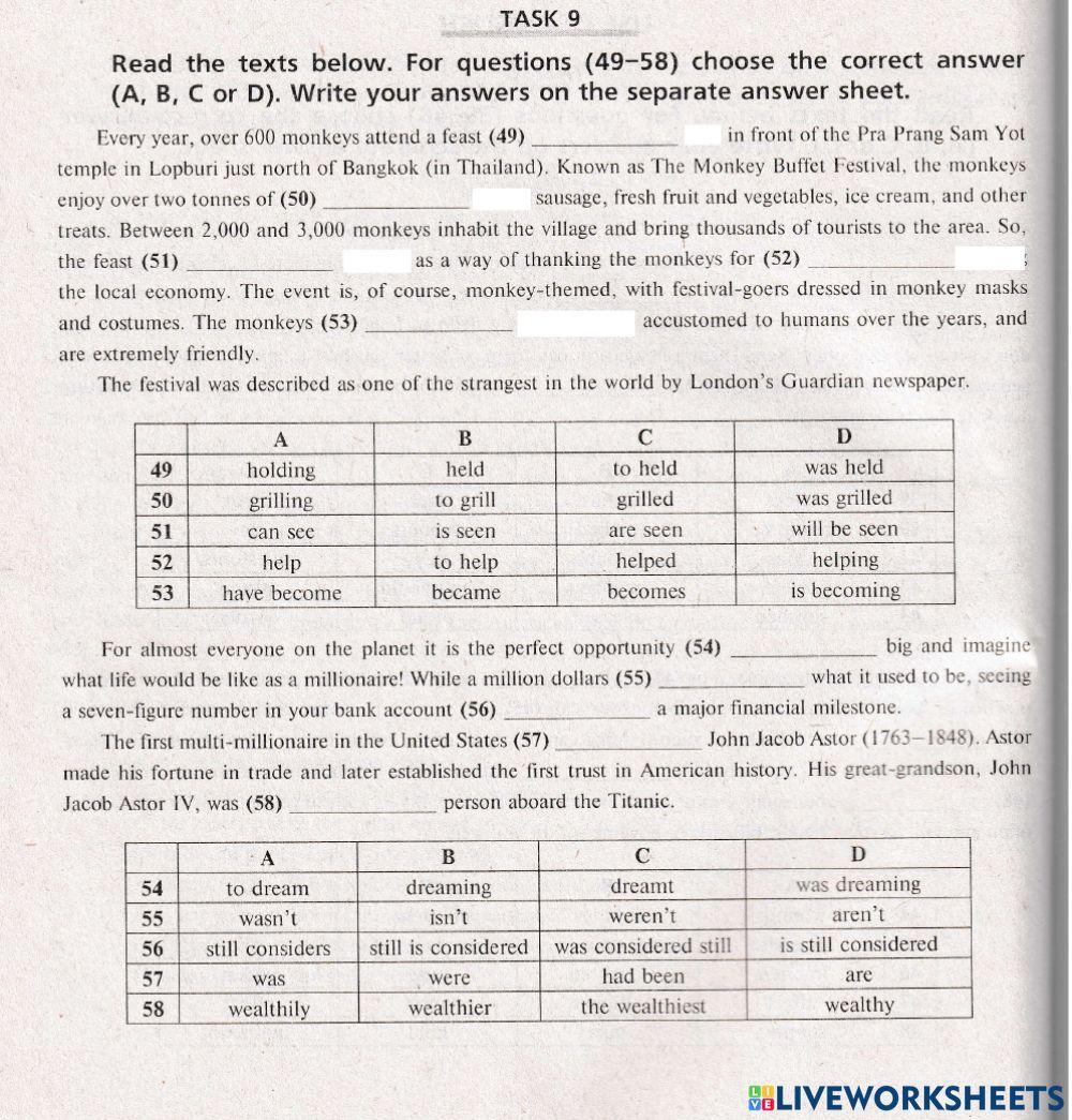 Use of English Extra 1-5 worksheet | Live Worksheets