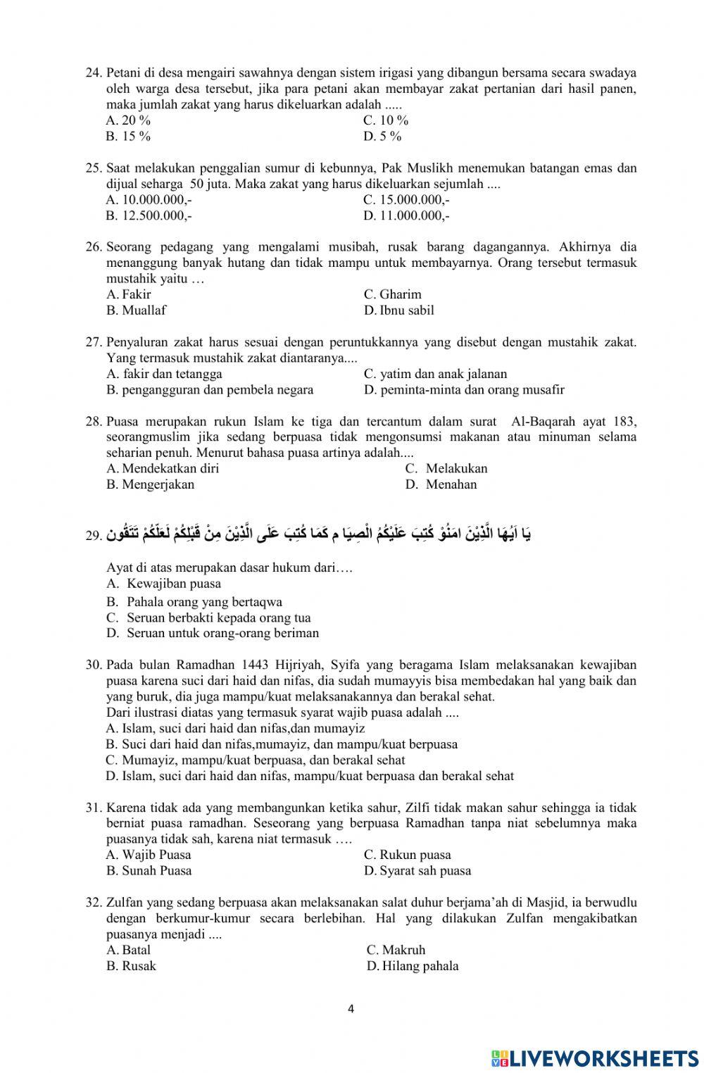 Kls 8 | Free Interactive Worksheets | 2475568