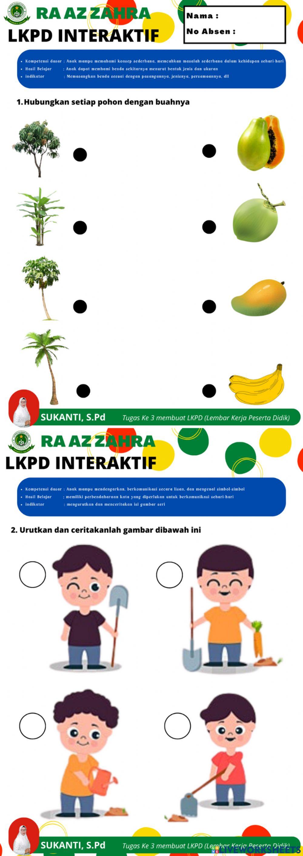 SUKANTI,S.Pd 2207656 | cikgualhakim | Live Worksheets