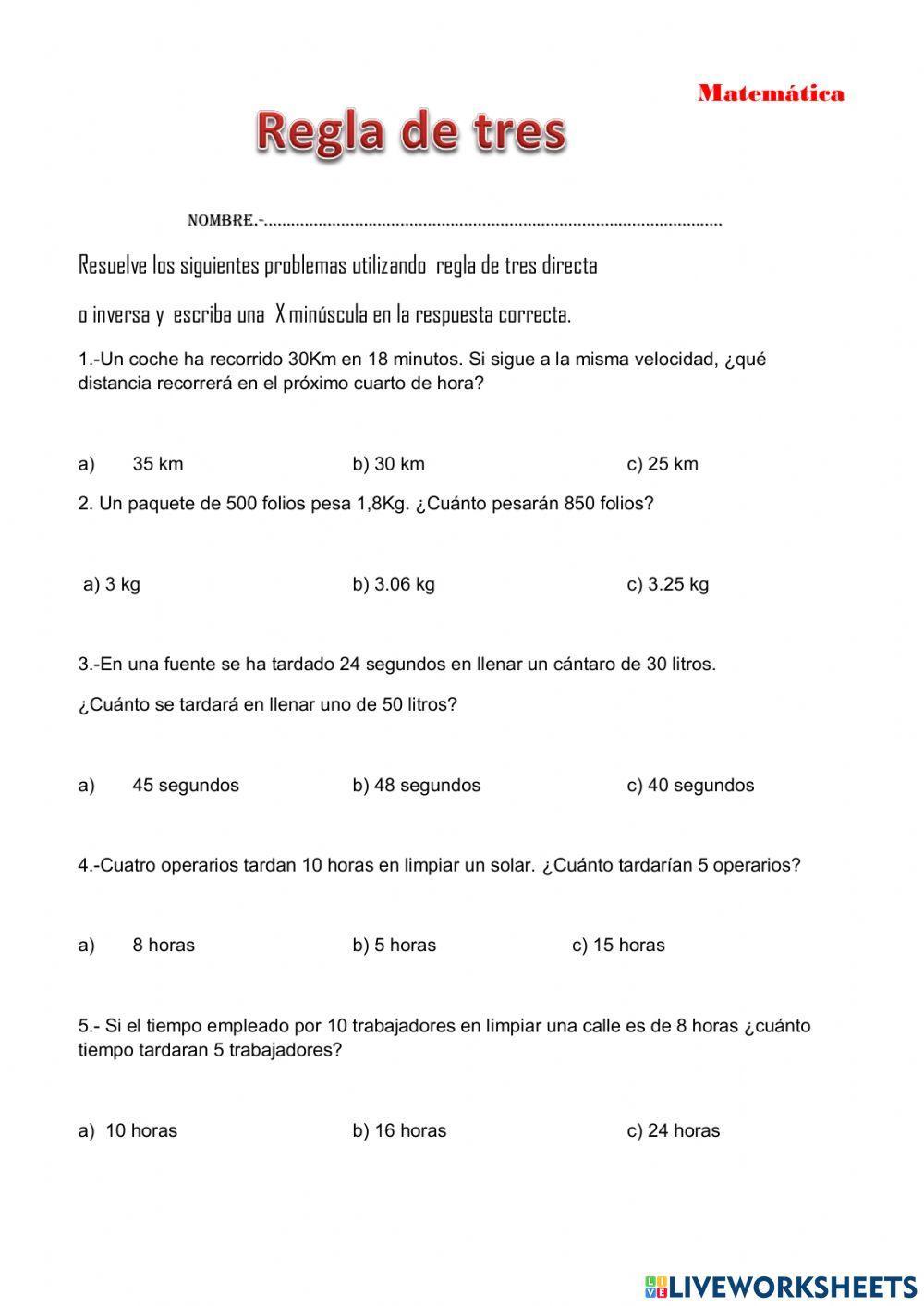 2208334 | Regla de tres directa e inversa | regina_salas
