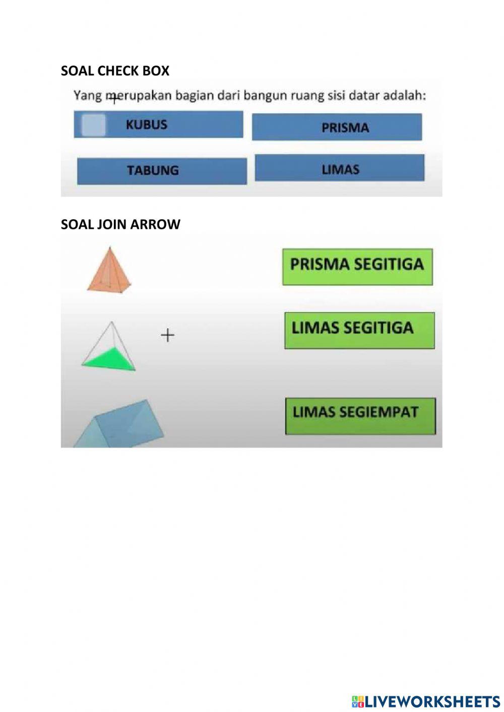 Contoh latihan soal | Live Worksheets