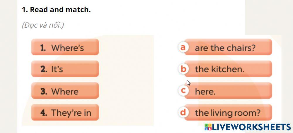My house | Free Interactive Worksheets | 2209337