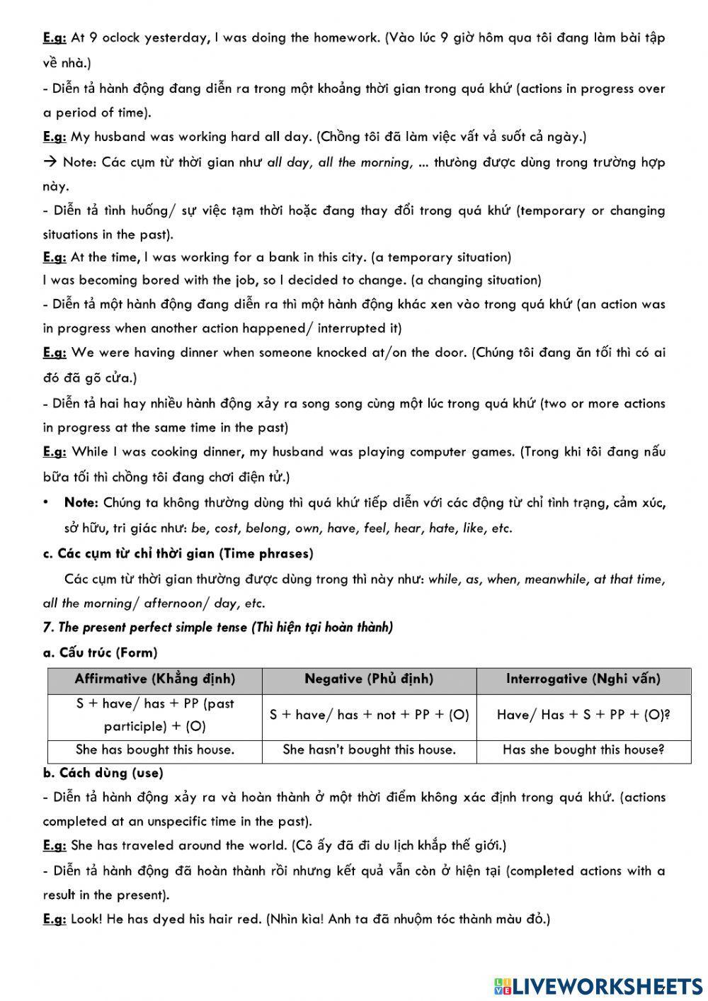 De01-LT worksheet | Live Worksheets