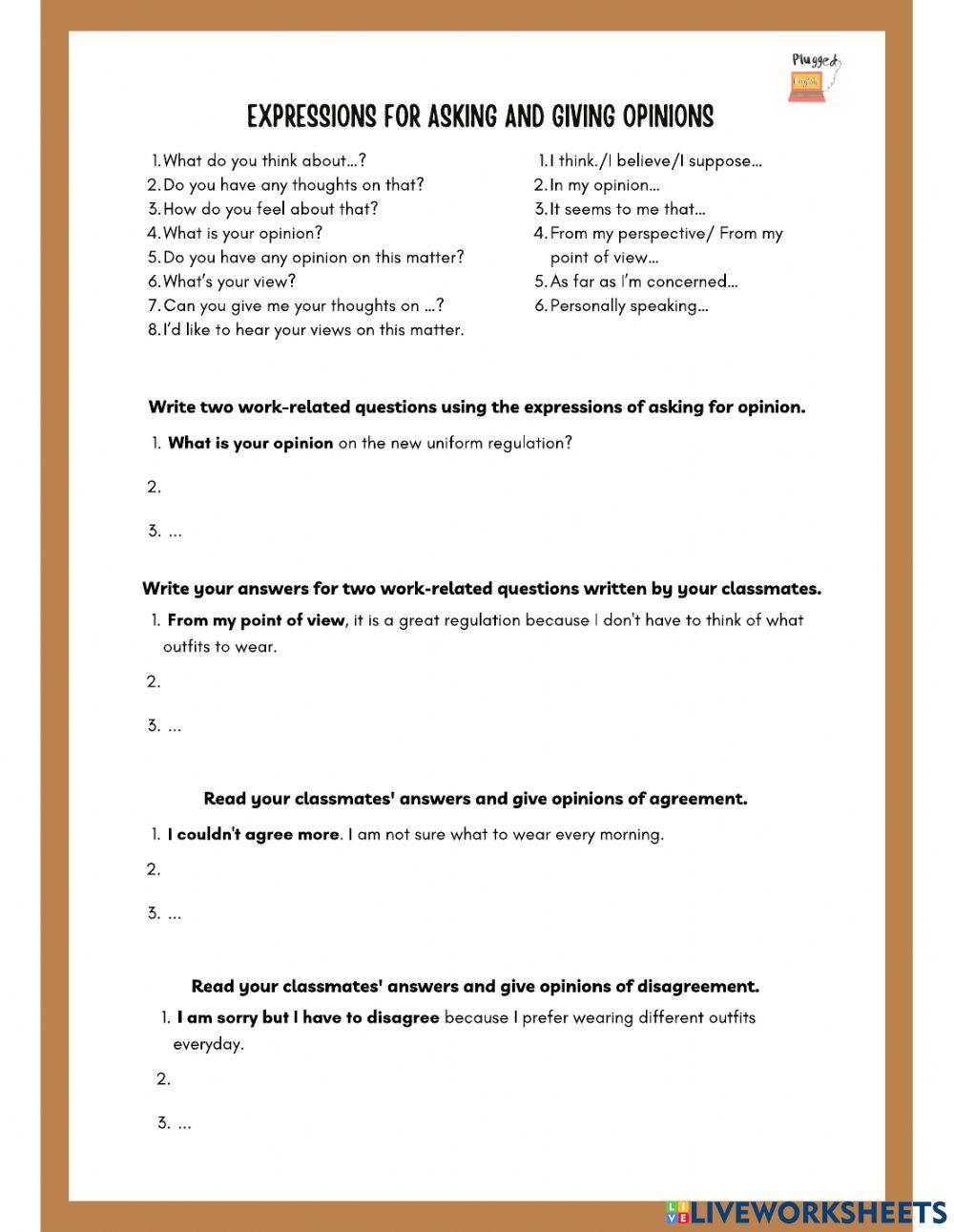 Asking and Givi… | Free Interactive Worksheets | 2209481