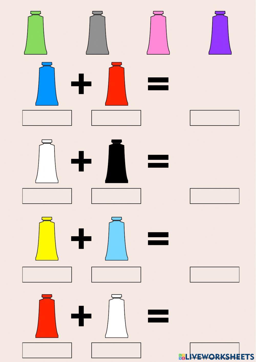 Colours | Free Interactive Worksheets | 2209964